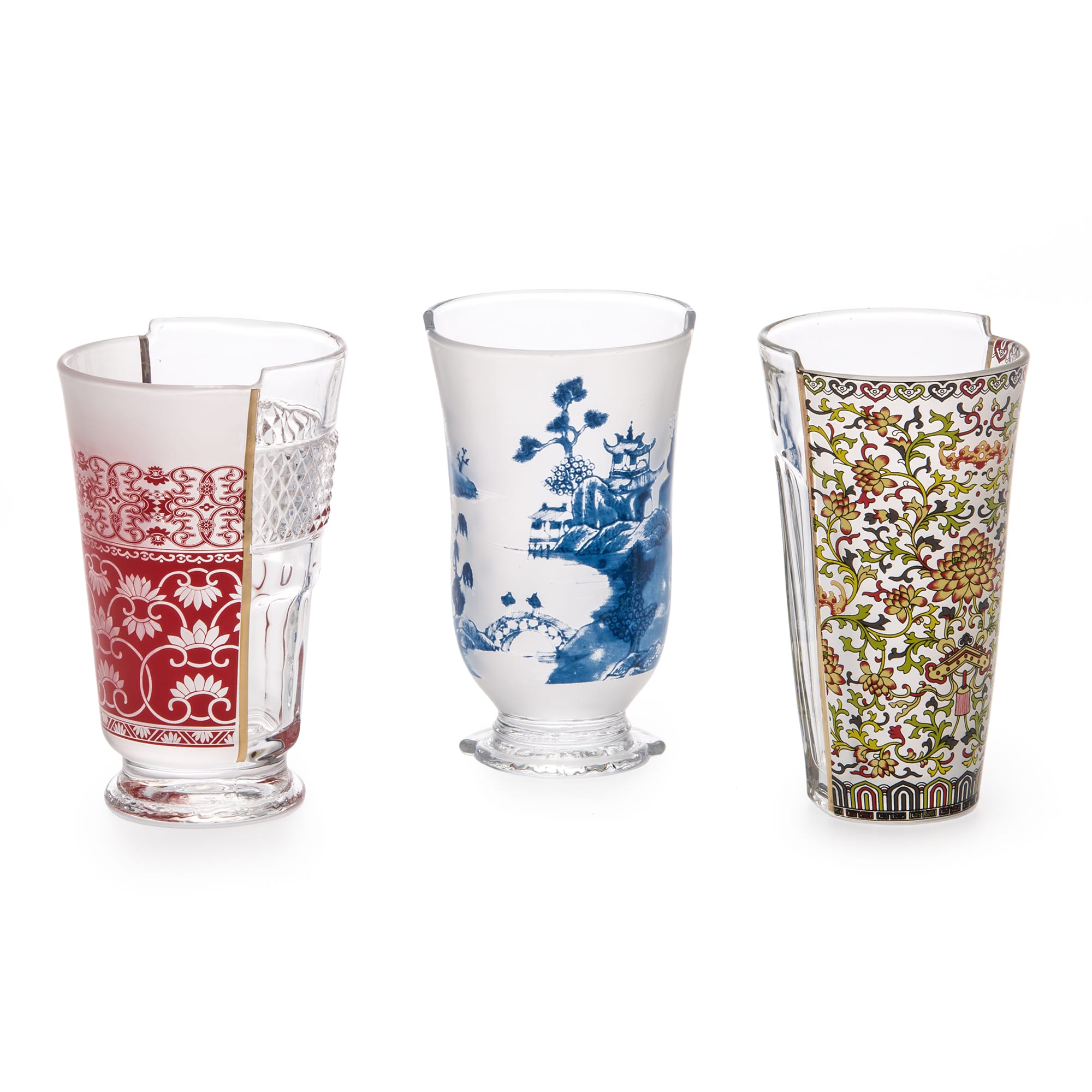 Hybrid Cocktail Glasses Clarice Set of 3 – Banaras Bhang