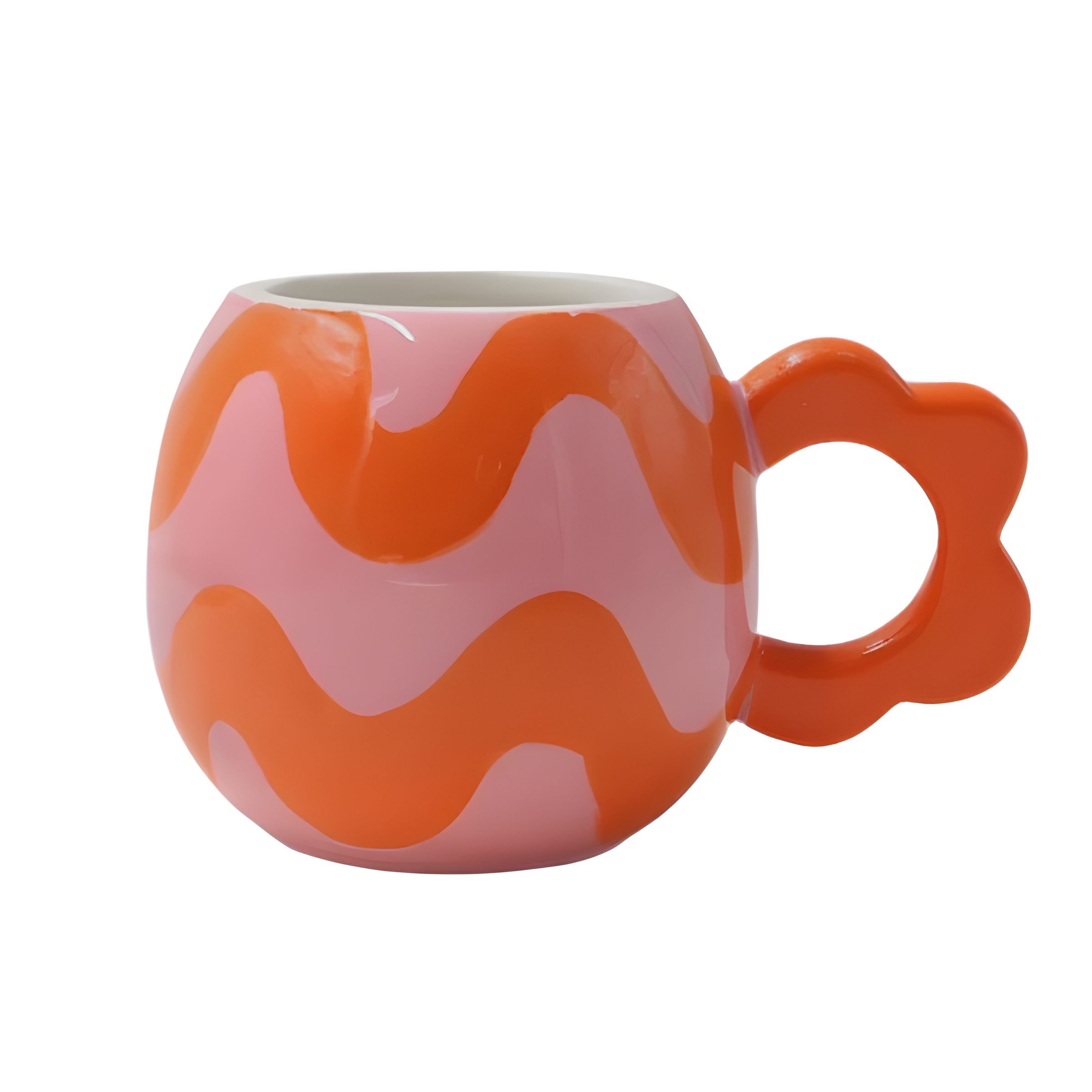 Juanita Orange Espresso Cup – Banaras Bhang
